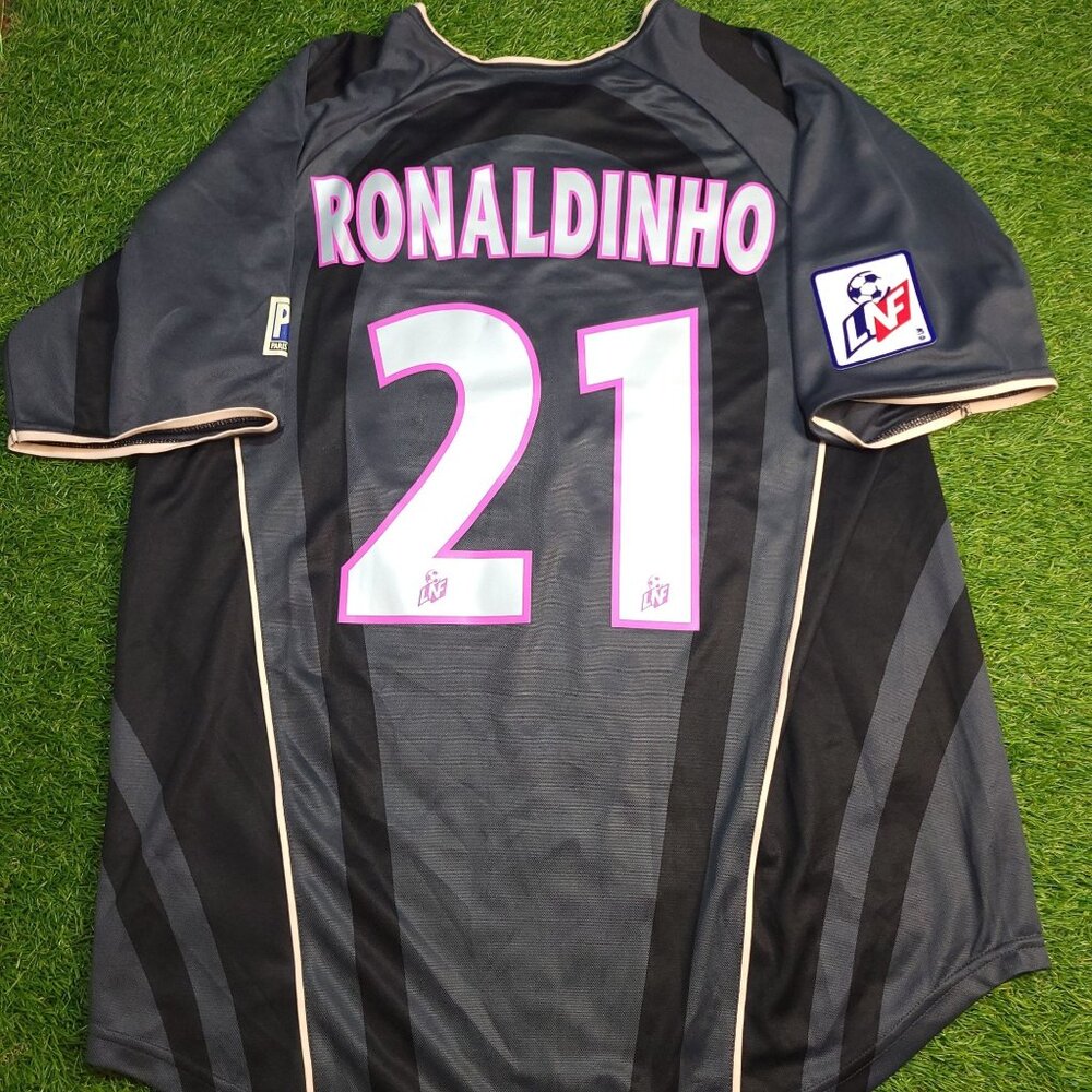 Ronaldinho Psg Paris Saint Germain 2001 2002 Debut Se… - Gem